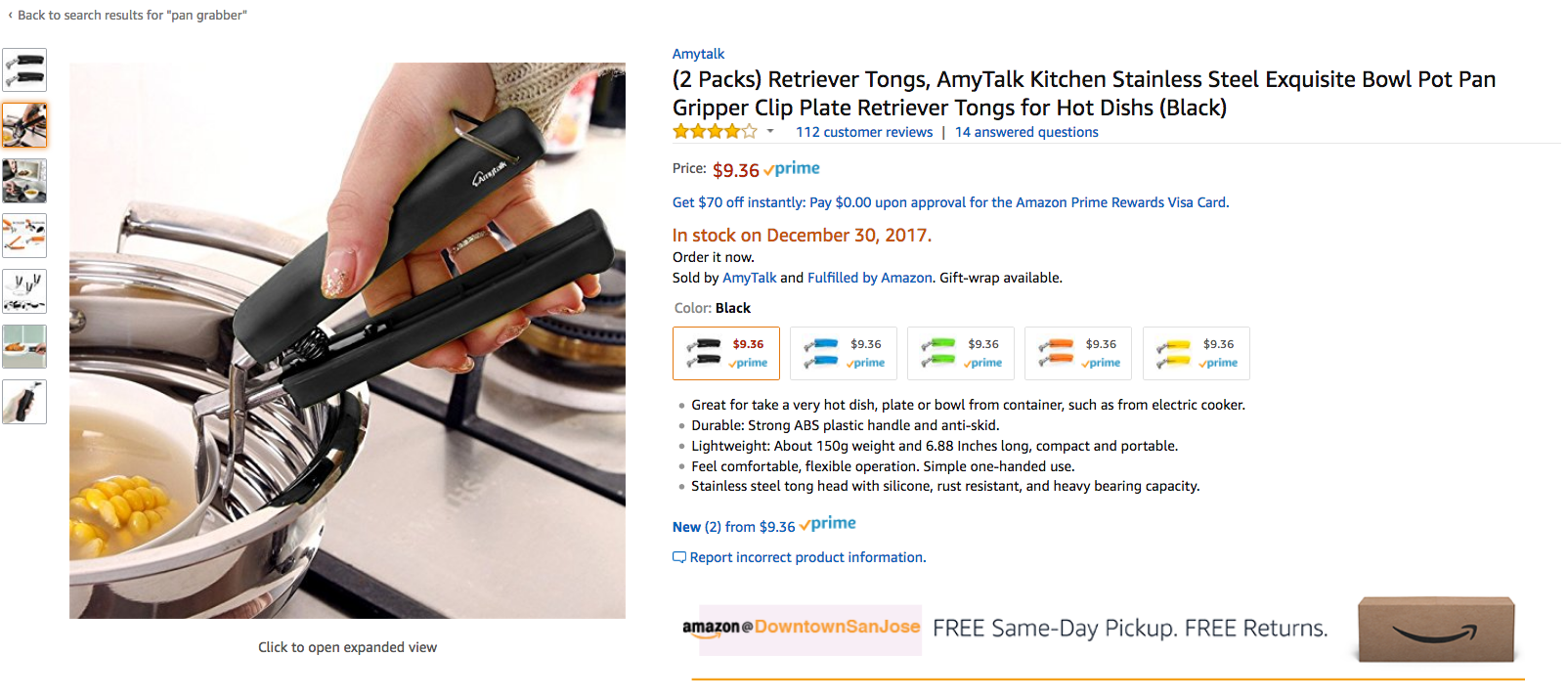 pan_grabber - Revere Ware Parts