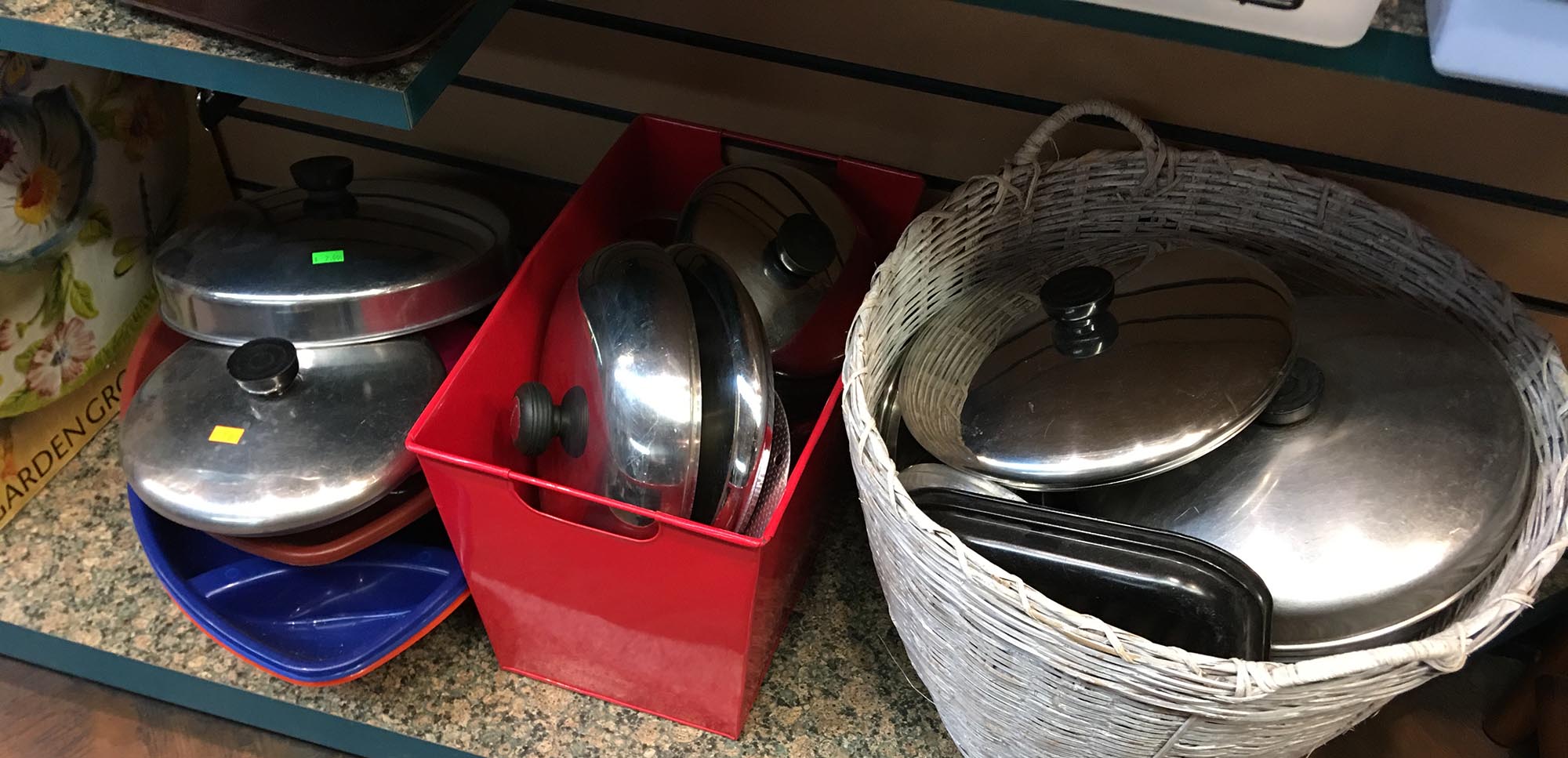 Thrift stores are alive and well - Revere Ware Parts