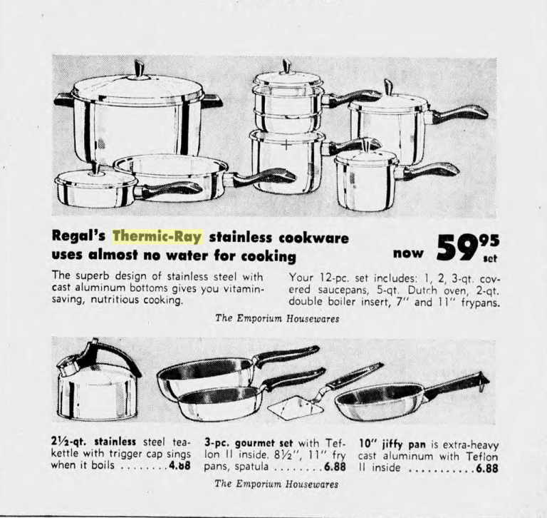 Thermic-Ray aka Norrisware - Revere Ware Parts